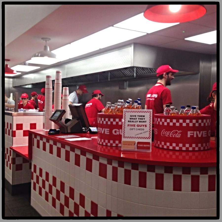 Food Review: Five Guys, 57- 61 St. Vincent Street, Glasgow • Foodie ...