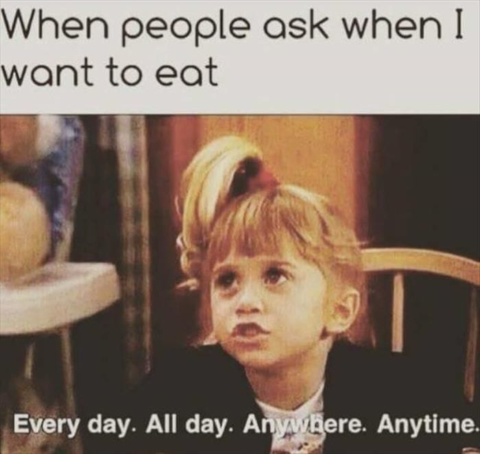 15 Memes for those who love food • Foodie Explorers