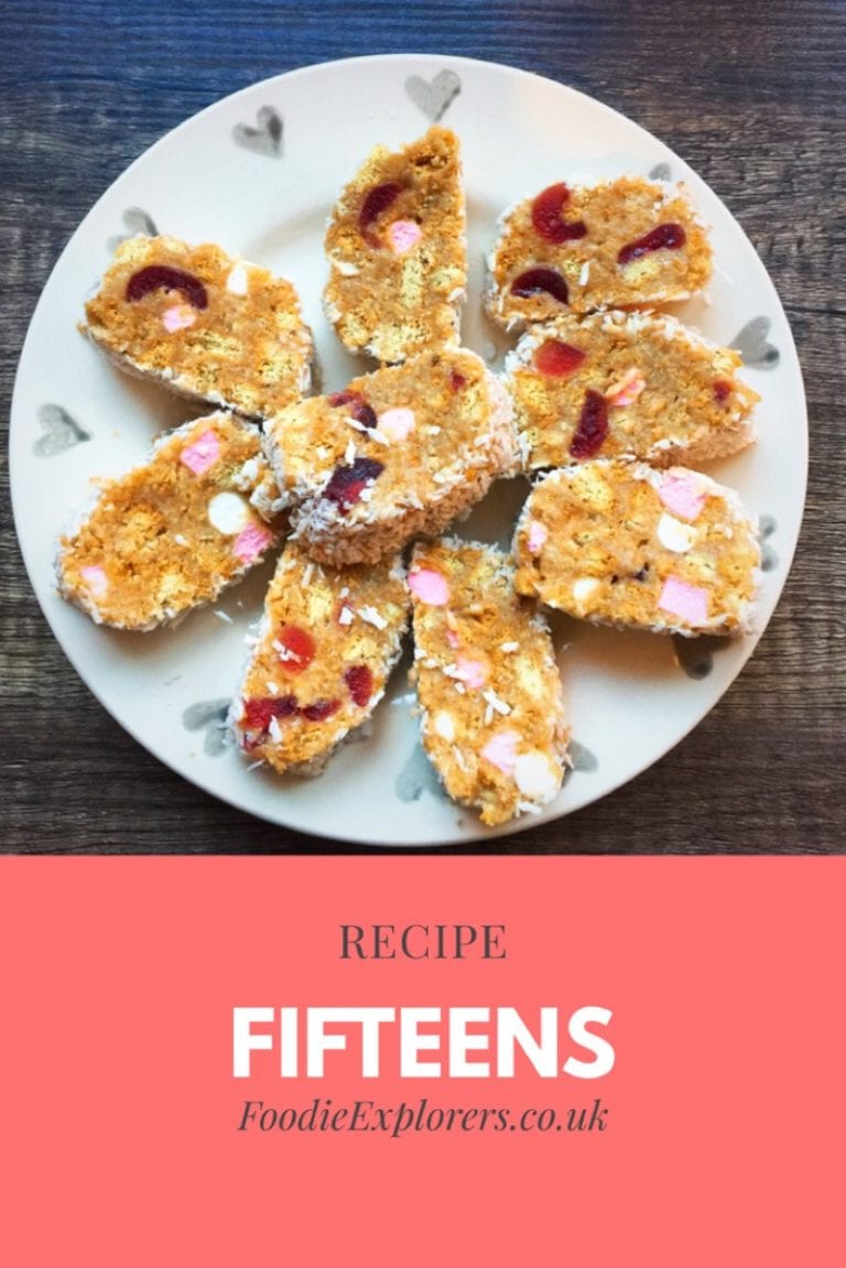 Recipe: Fifteens (tray bake) • Foodie Explorers