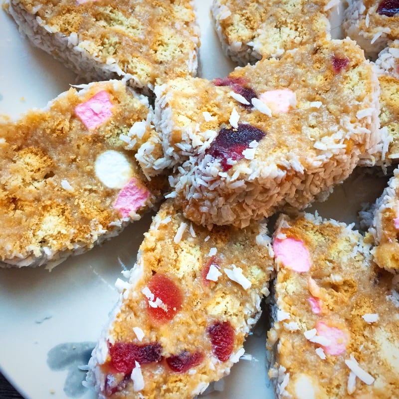 Recipe: Fifteens (tray bake) • Foodie Explorers
