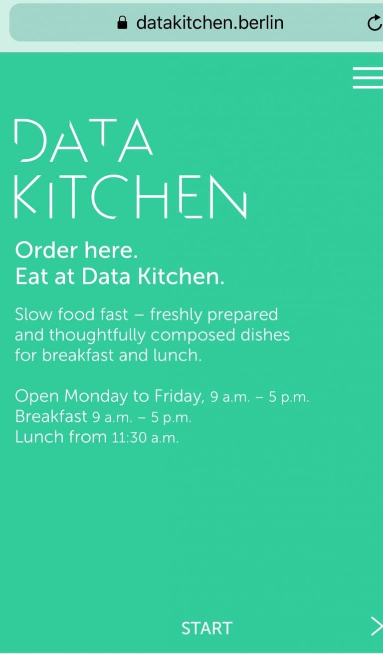 Food review: Data Kitchen, Berlin • Foodie Explorers