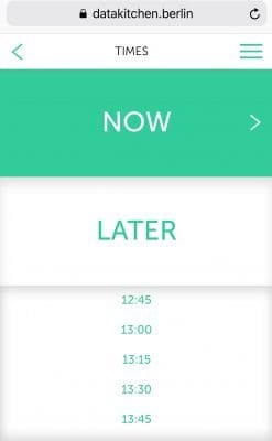 Food review: Data Kitchen, Berlin • Foodie Explorers