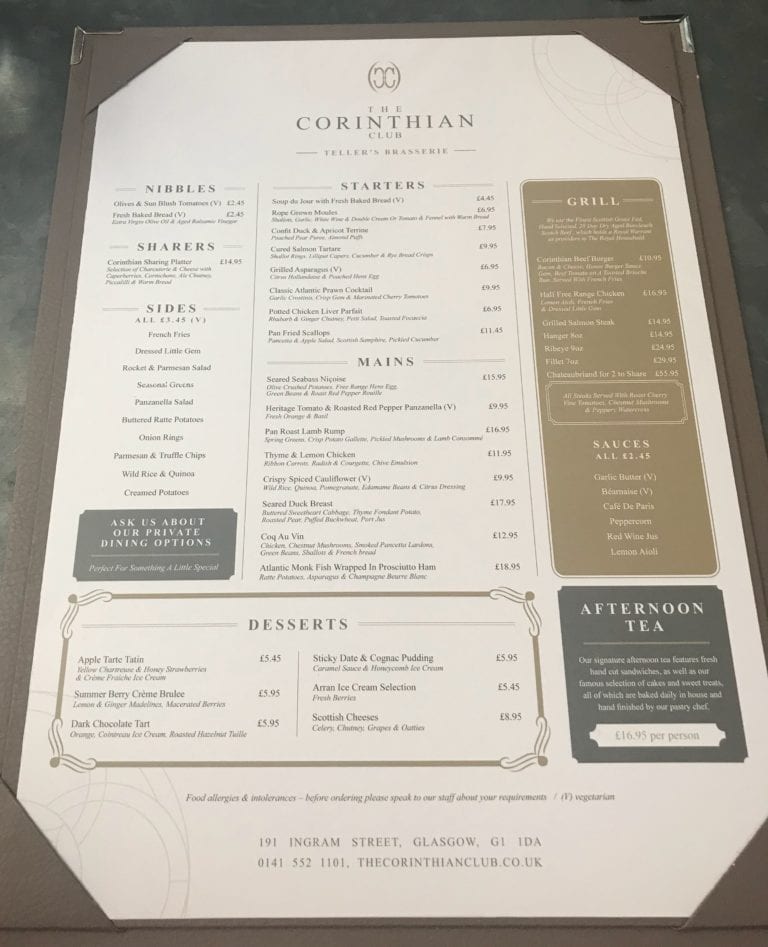 Courvoisier Cocktails and dinner at The Corinthian Club • Foodie Explorers