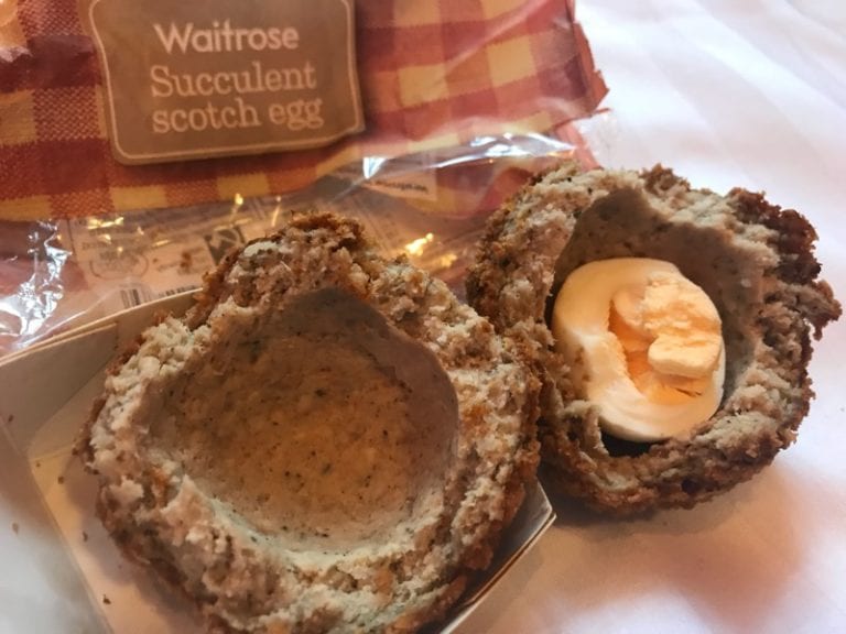 Product Review: Waitrose Succulent Scotch egg • Foodie Explorers