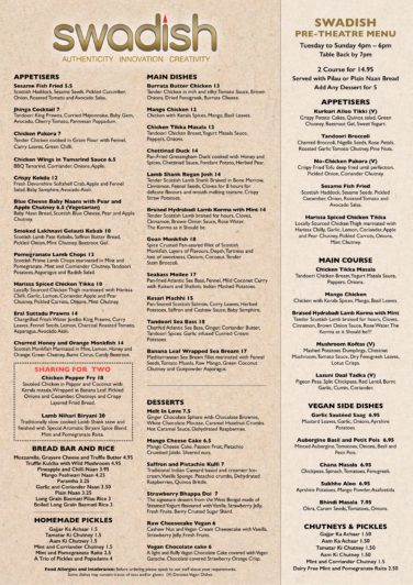 Food Review: Swadish Modern Indian Cuisine, Glasgow • Foodie Explorers