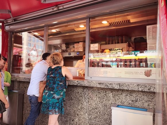 Currywurst in Berlin at Curry 36 • Foodie Explorers