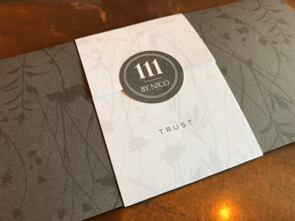 Ten course tasting menu at 111 by Nico • Foodie Explorers