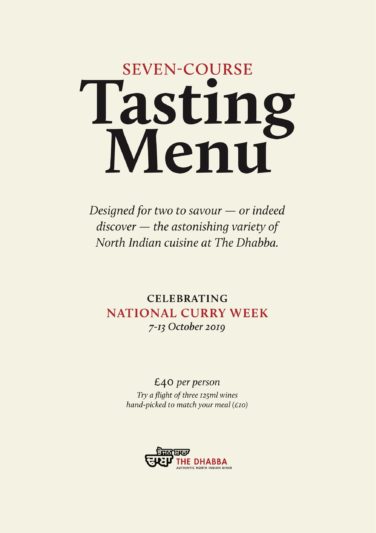 Seven course tasting menu at The Dhabba • Foodie Explorers | UK Food ...