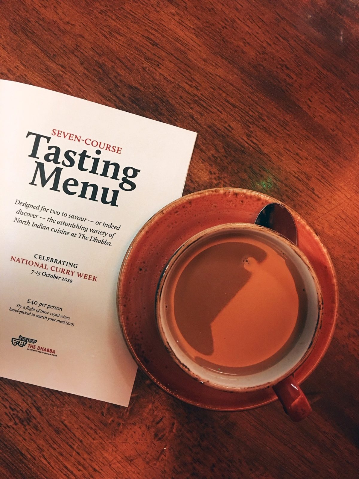 Seven course tasting menu at The Dhabba • Foodie Explorers