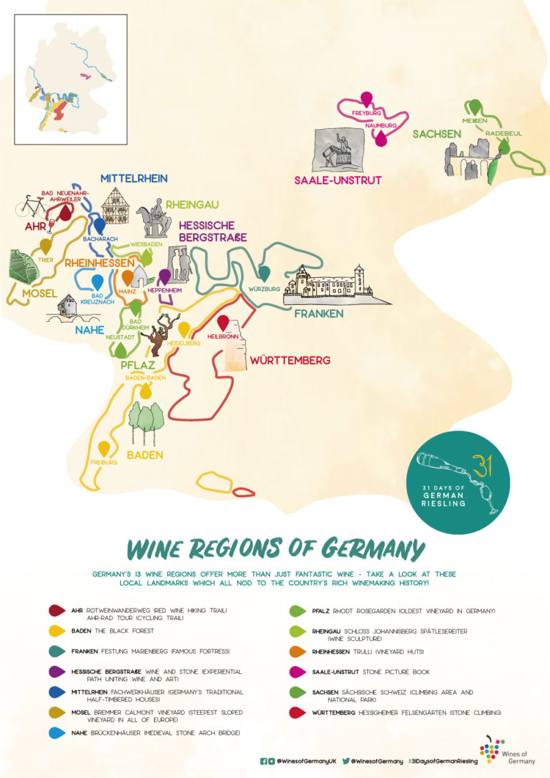 Join us for 31 Days of German Riesling • Foodie Explorers | UK Food ...