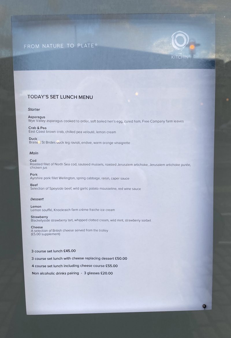 The Kitchin, Leith Review • Foodie Explorers | UK Food & Travel Website ...