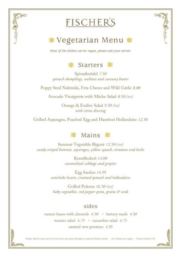 Fischer’s, Marylebone, London - Review • Foodie Explorers