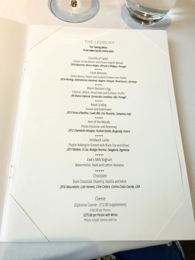 Food Review: The Ledbury, London • Foodie Explorers