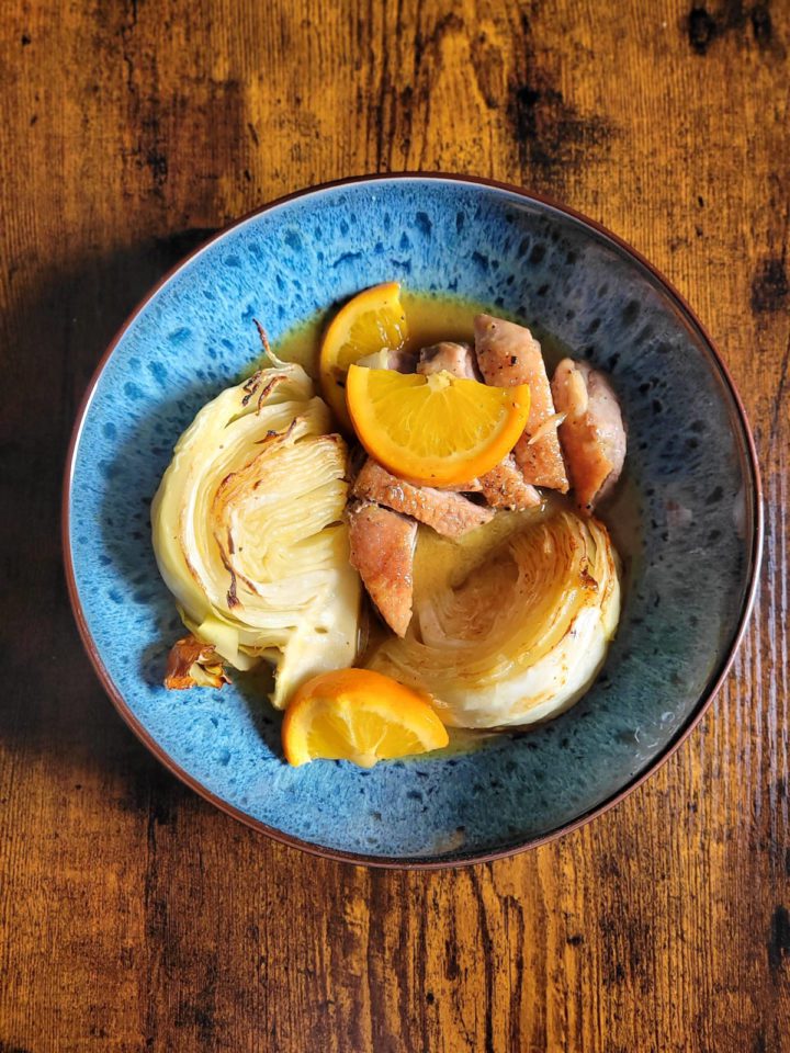 Duck breast with orange and cabbage recipe • Foodie Explorers