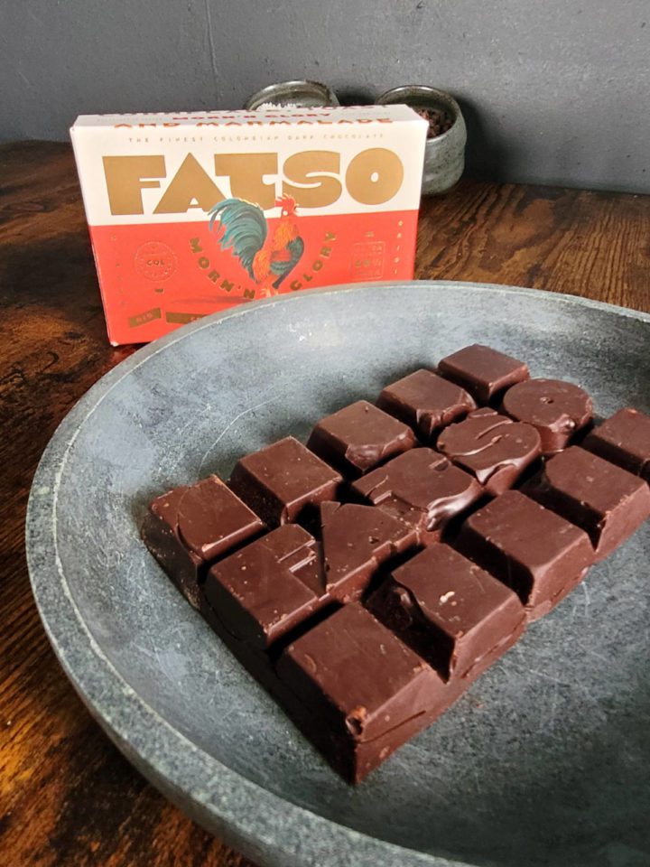 Fatso Dark Chocolate Bars • Foodie Explorers