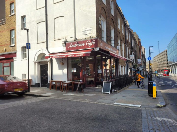 Andrews Restaurant, Grays Inn Road, London • Foodie Explorers