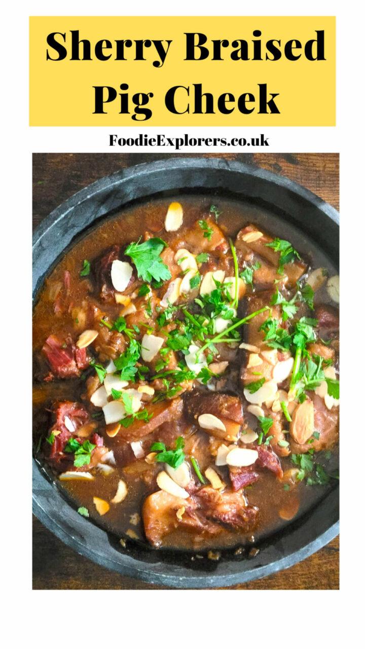 Pork Cheeks with Sherry • Foodie Explorers