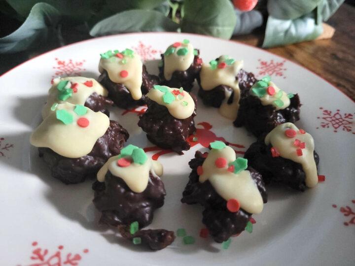Leftover Christmas Pudding Bon Bons • Foodie Explorers