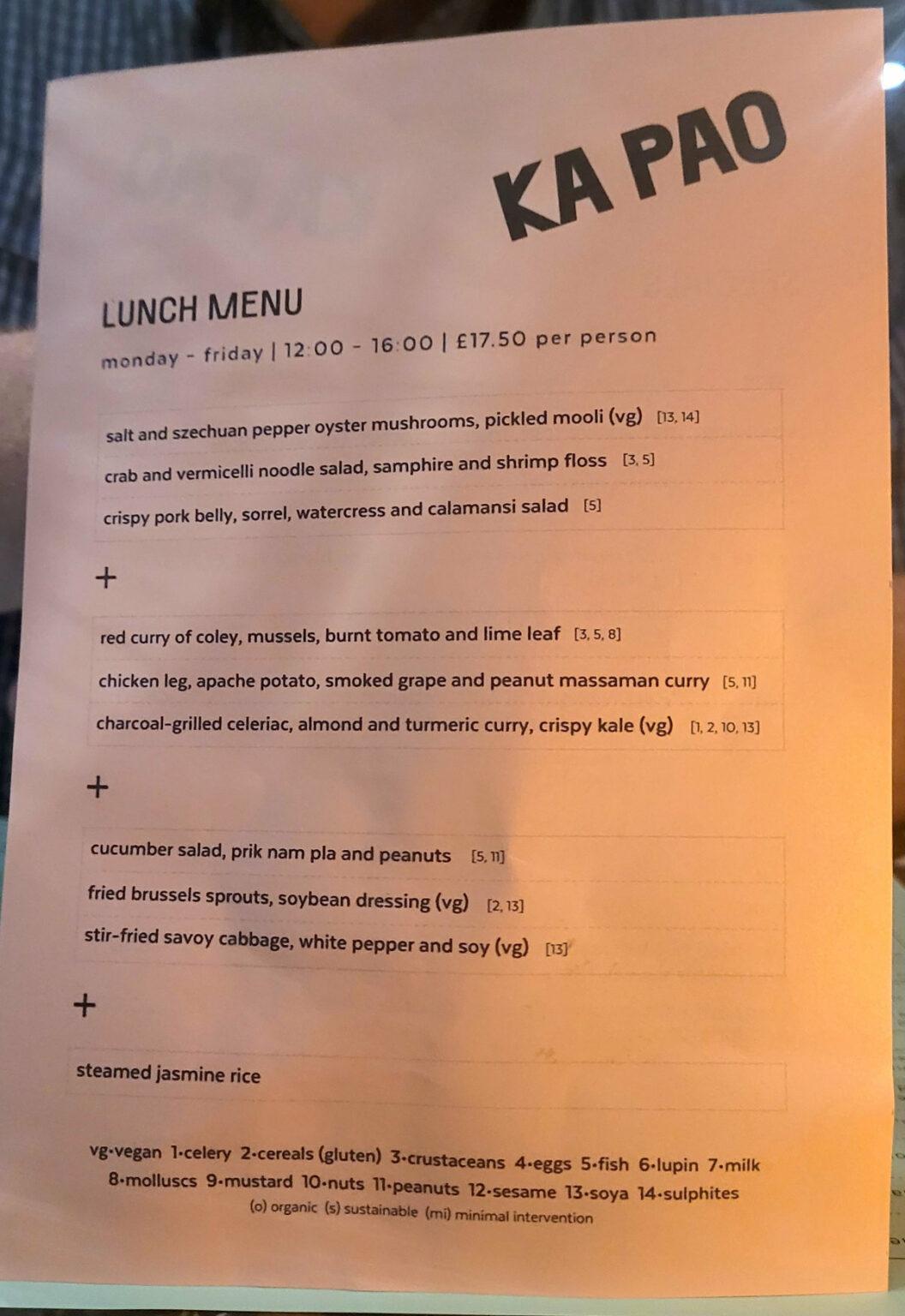 Ka Pao Edinburgh, review • Foodie Explorers