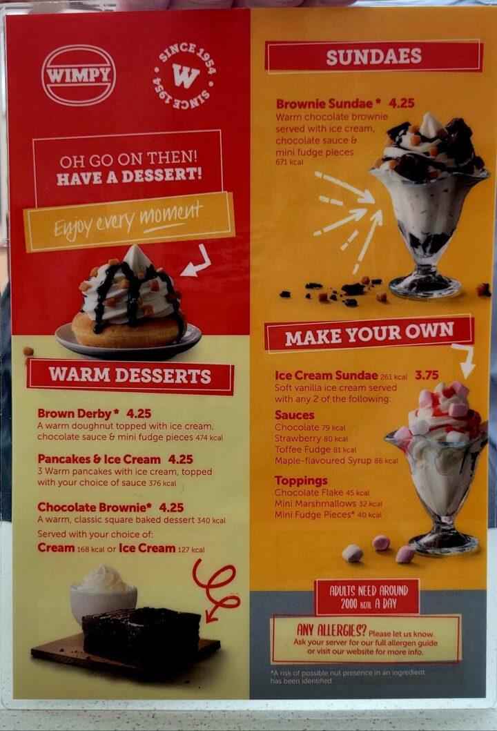 Wimpy, Dingwall • Foodie Explorers