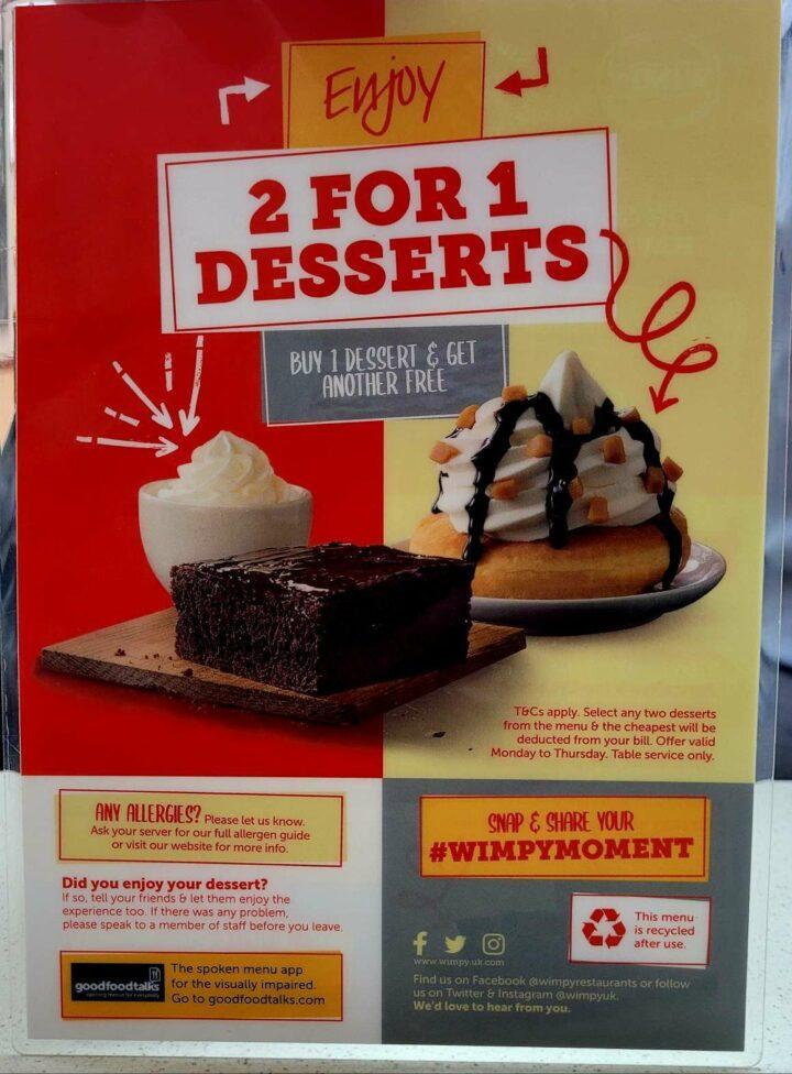 Wimpy, Dingwall • Foodie Explorers