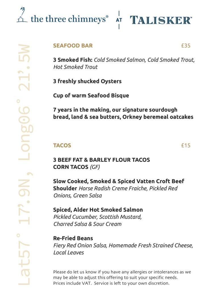 The Three Chimneys x Talisker Dining Experience • Foodie Explorers | UK ...