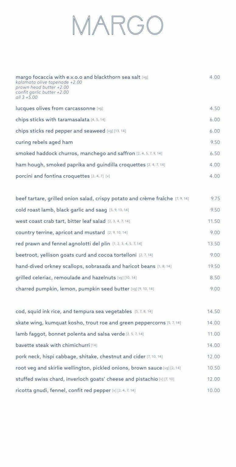 Margo Glasgow opens bookings • Foodie Explorers