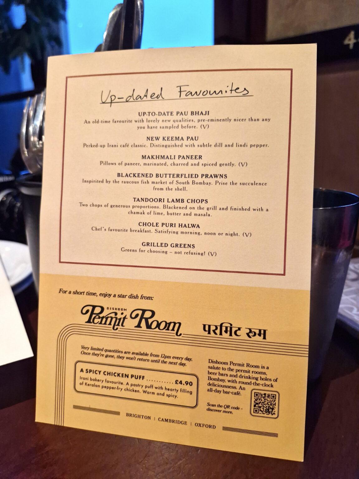 Trying the new dishes at Dishoom, Edinburgh • Foodie Explorers | UK ...