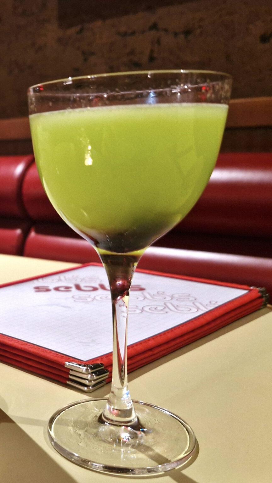 Miller Street Slipper Cocktail from Sebbs, Glasgow • Foodie Explorers