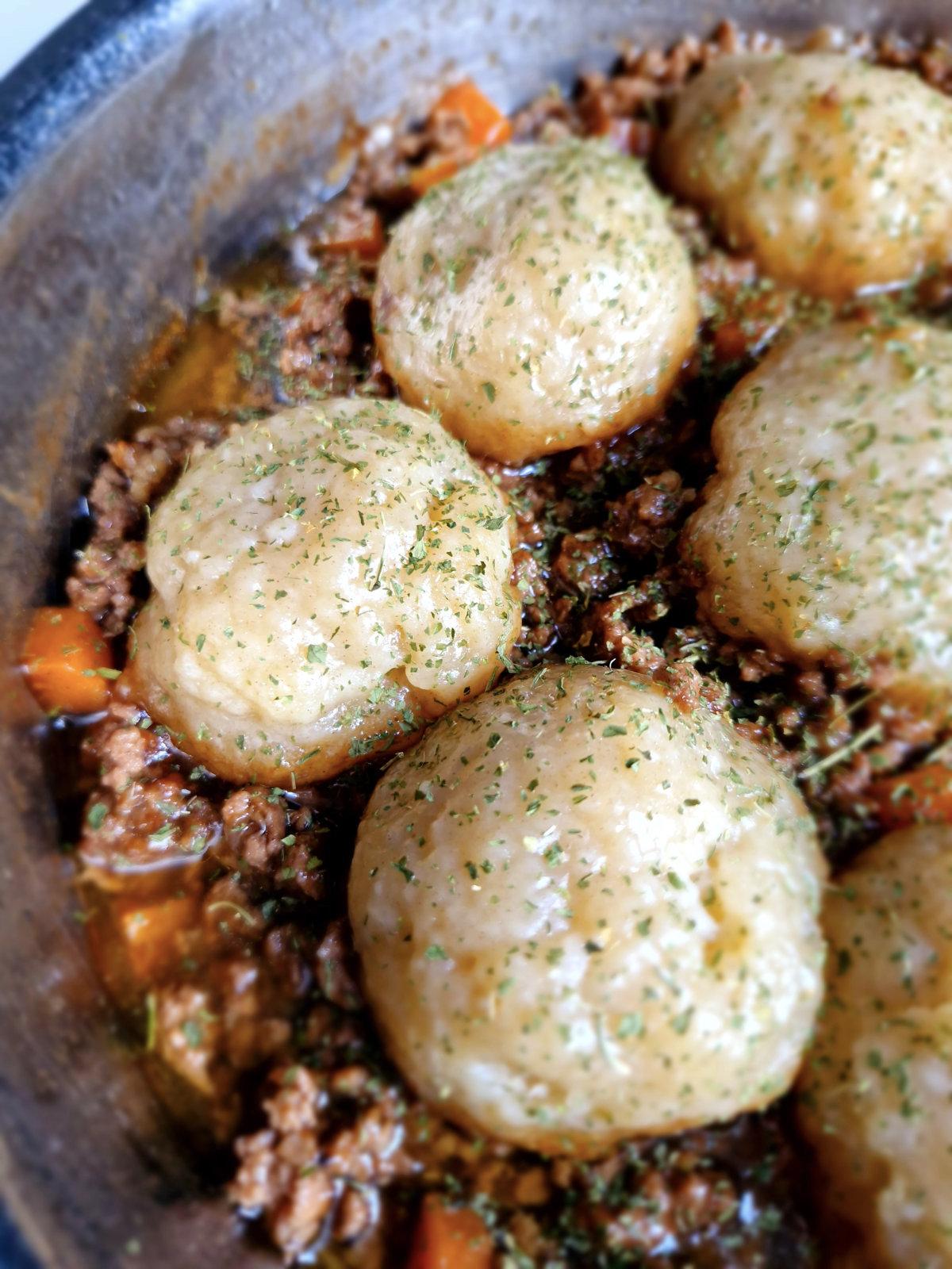 Easy Scottish Mince and Dumplings Recipe • Foodie Explorers