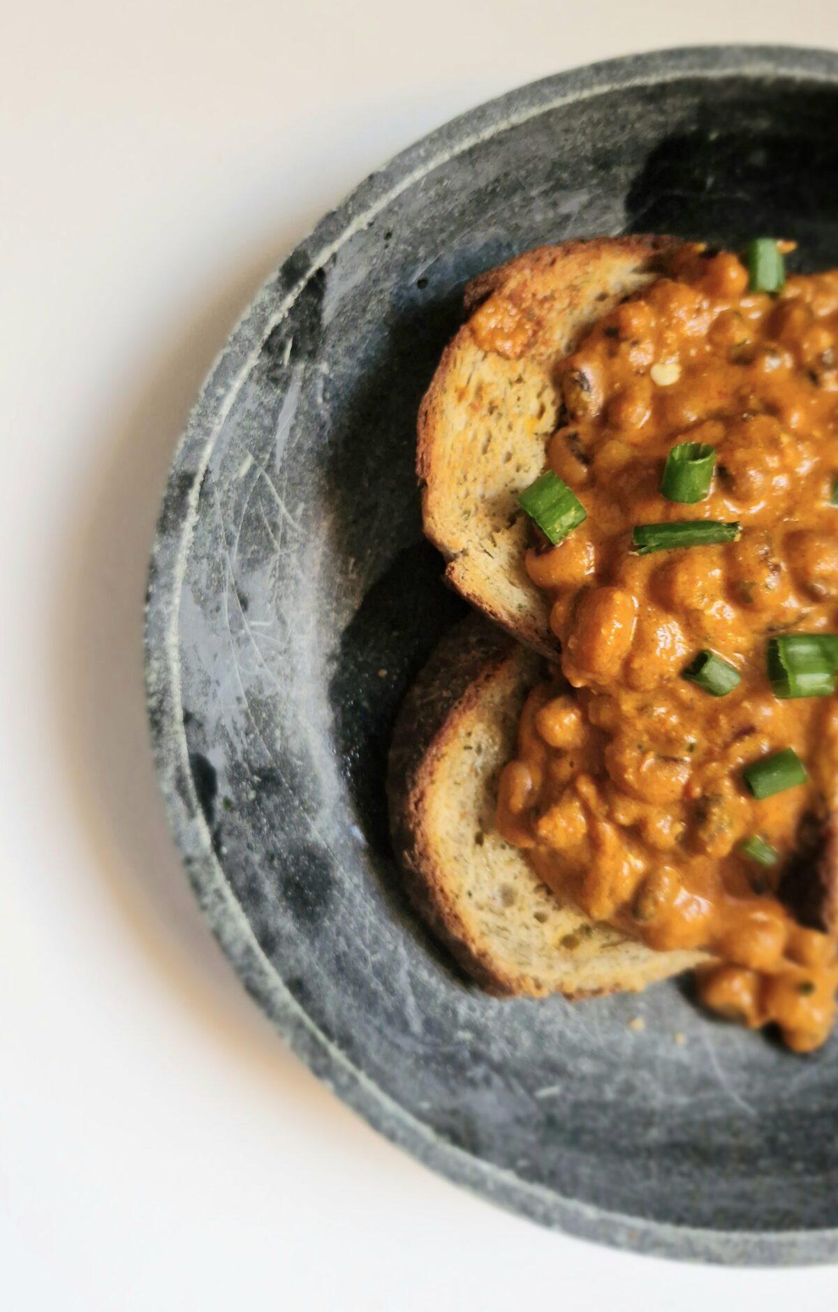 Posh Beans on Toast Recipe • Foodie Explorers | UK Food & Travel ...