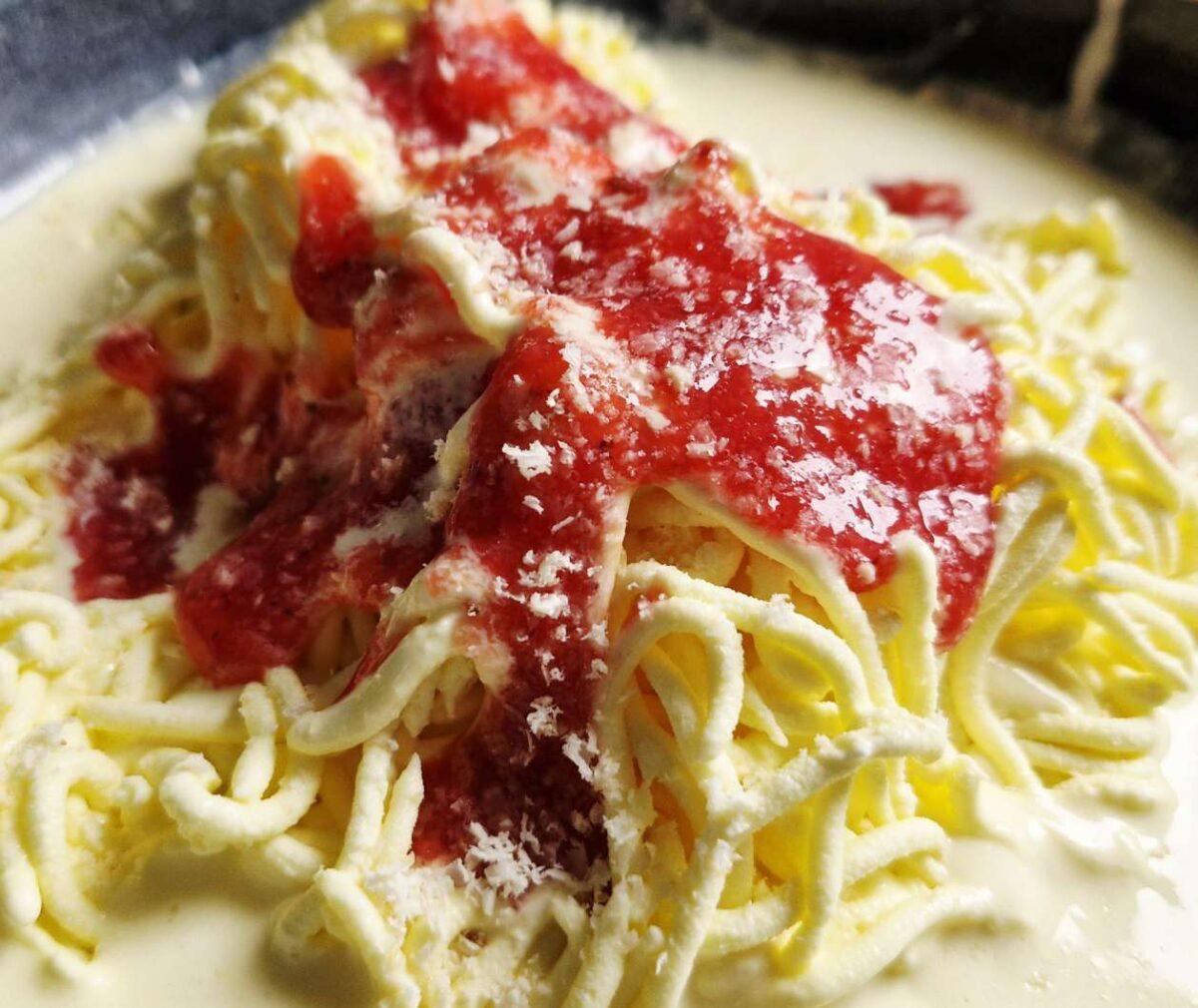 German Spaghetti Ice Cream Recipe Spaghettieis Recipe • Foodie ...