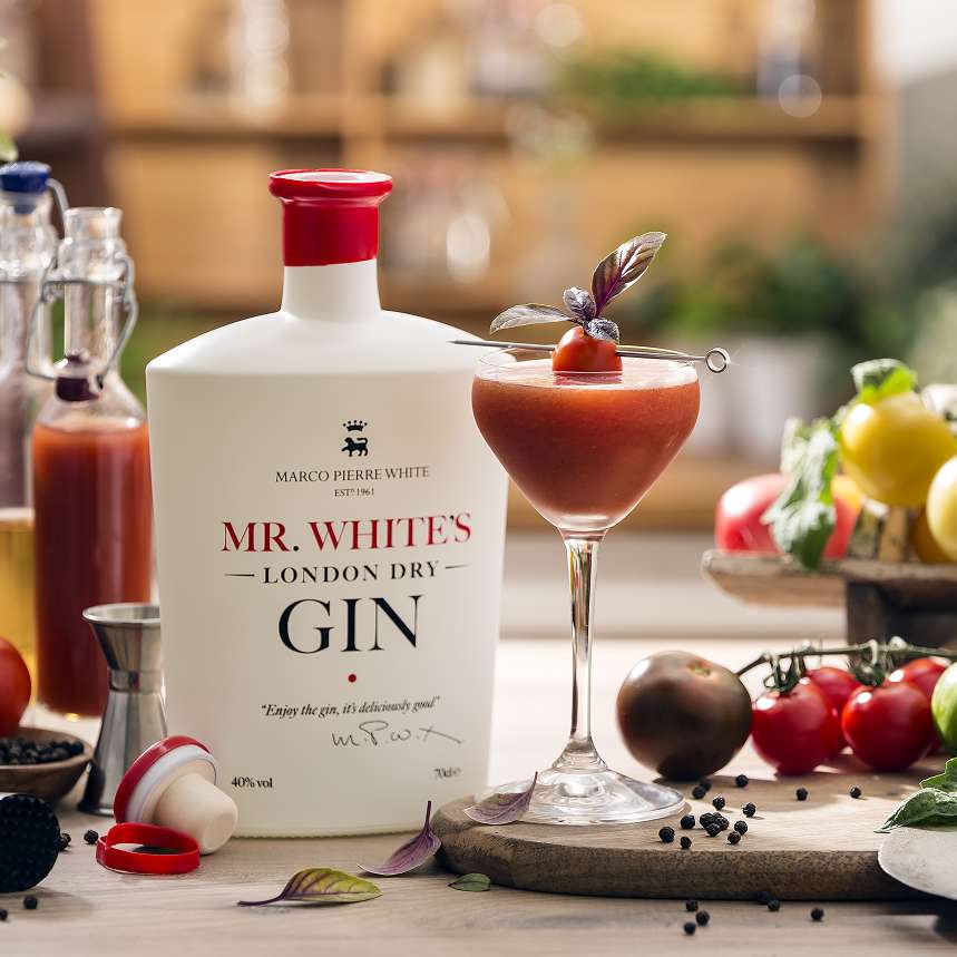 Mr Whites Garden Cocktail Recipe • Foodie Explorers