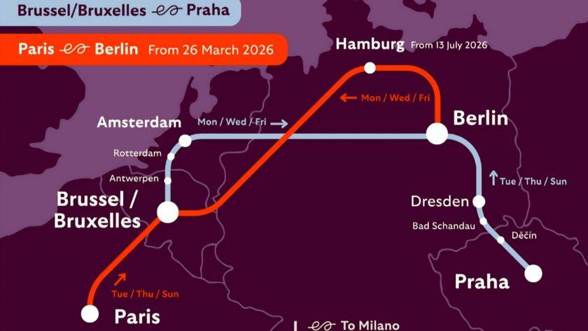 European Sleeper links Hamburg to Brussels and Paris by night train ...